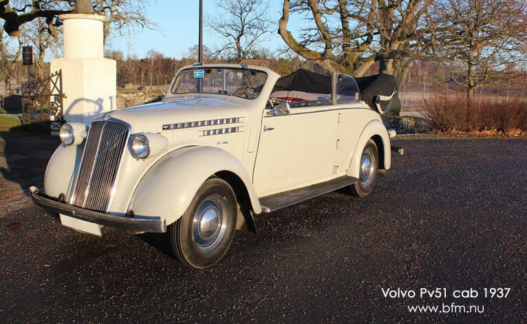 Volvo Pv51 cab 1937 - Bilförmedlingen